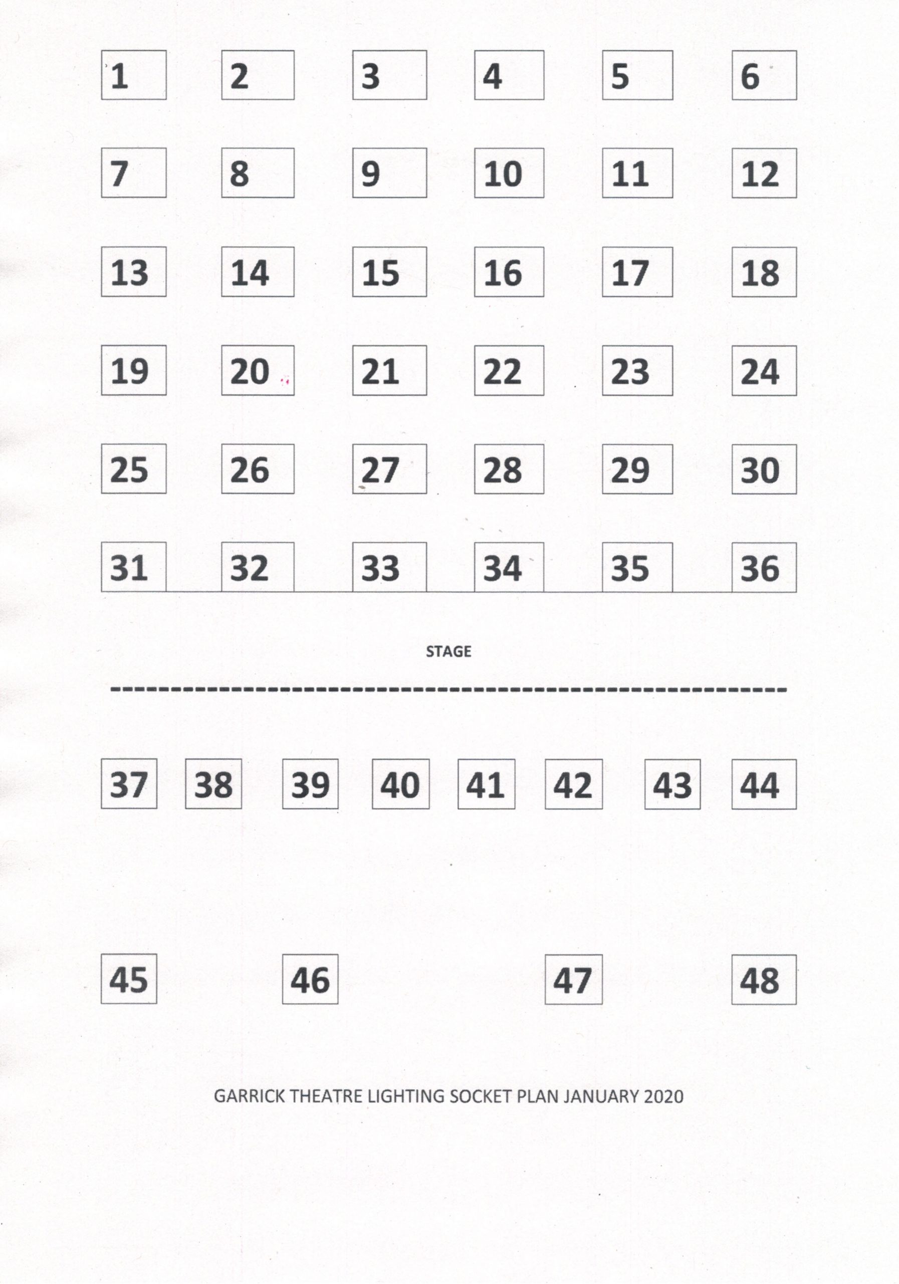 Lighting Plans – Theatre Lighting Workshops